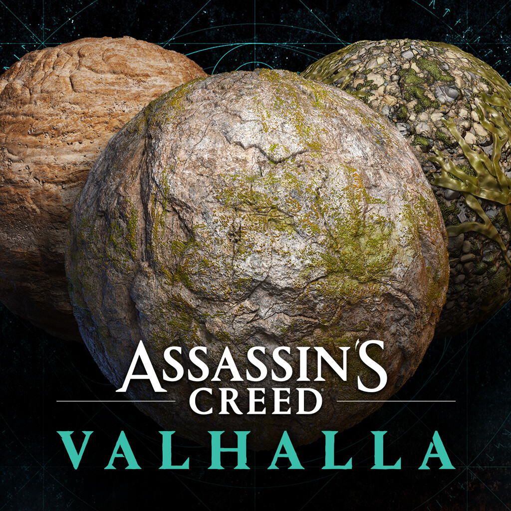 ArtStation - Assassin's Creed Valhalla - Rock & Ground Materials