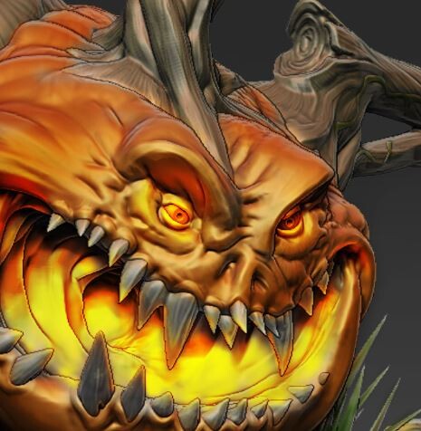 ArtStation - Pumpkin Nightmare