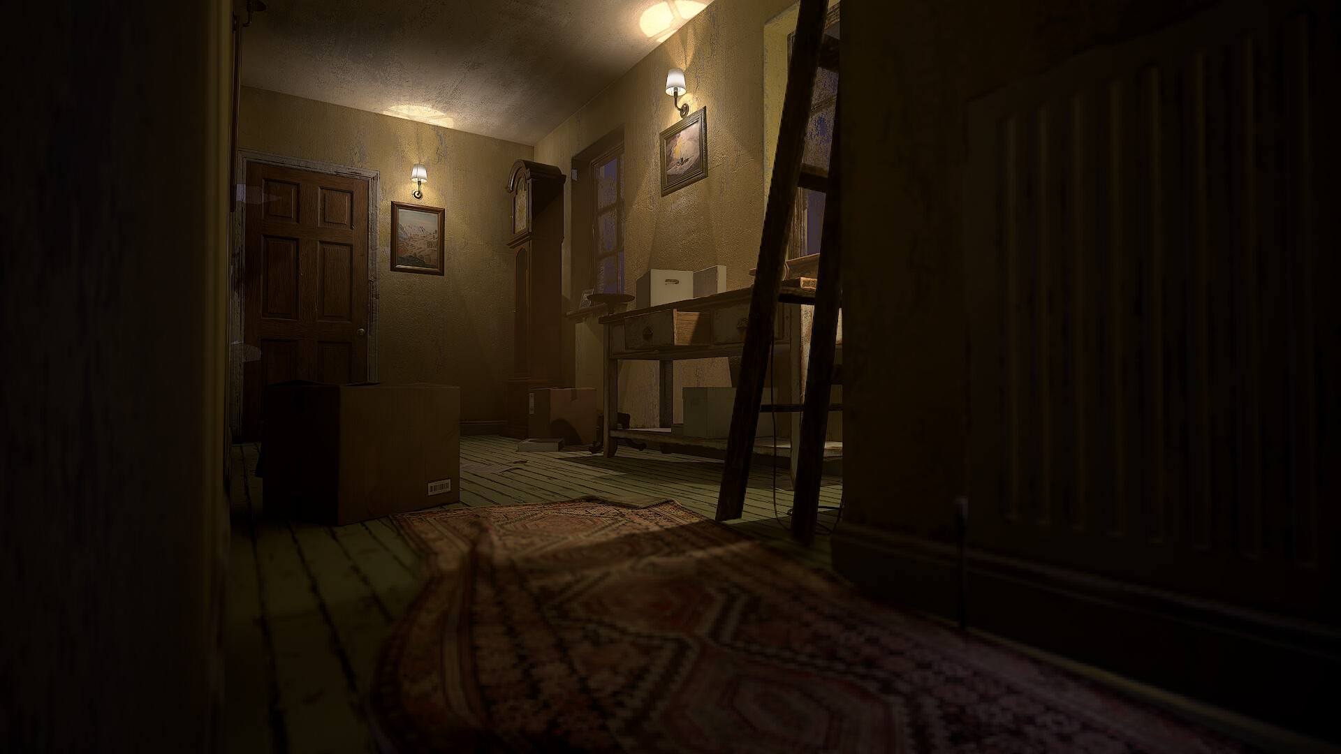 ArtStation - Spooky Interior