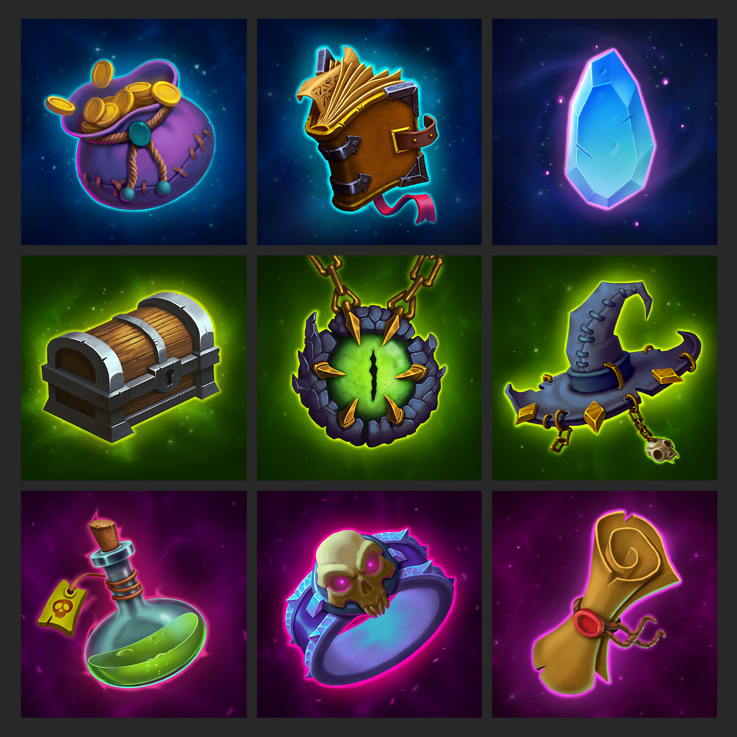 ArtStation - Magic inventory