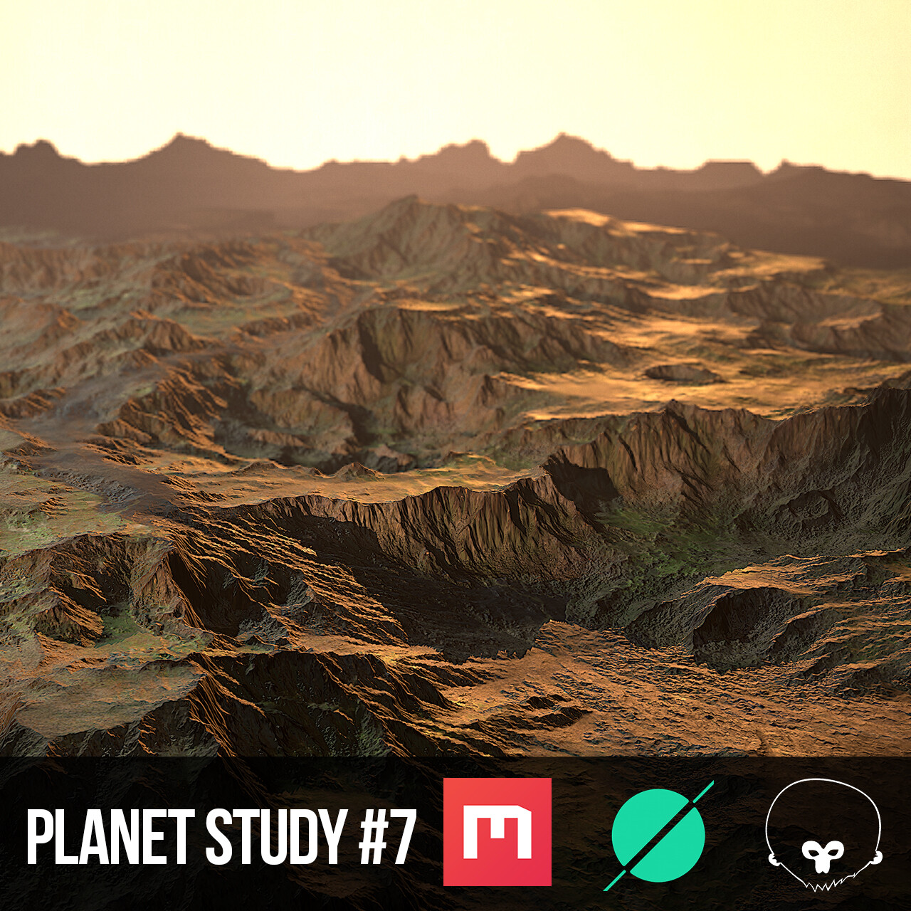 ArtStation - Planet study #7