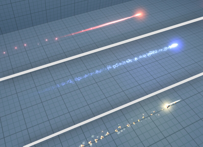 ArtStation - Sci-fi projectiles