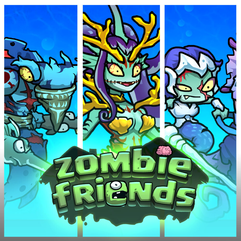 ArtStation - Zombie Friends Idle_Seabie Faction
