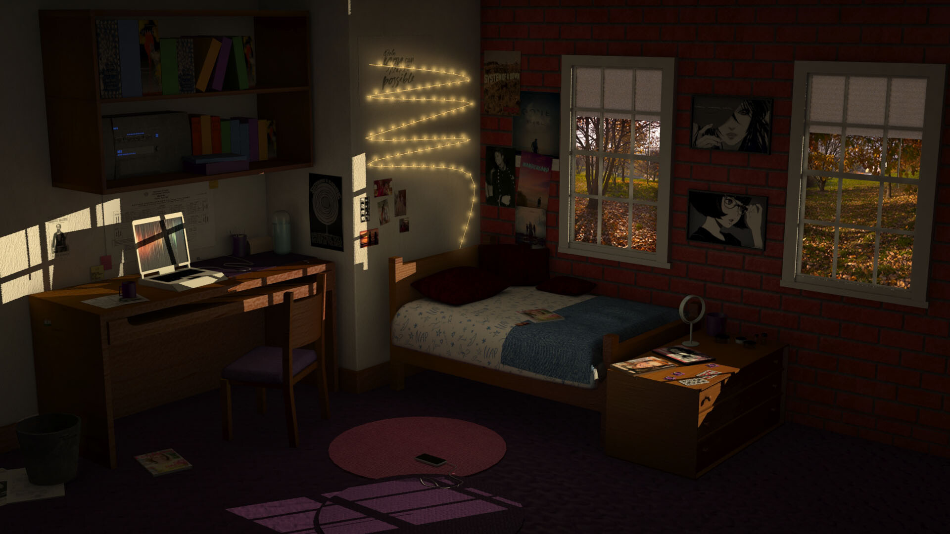 ArtStation - Dorm Room Part - I