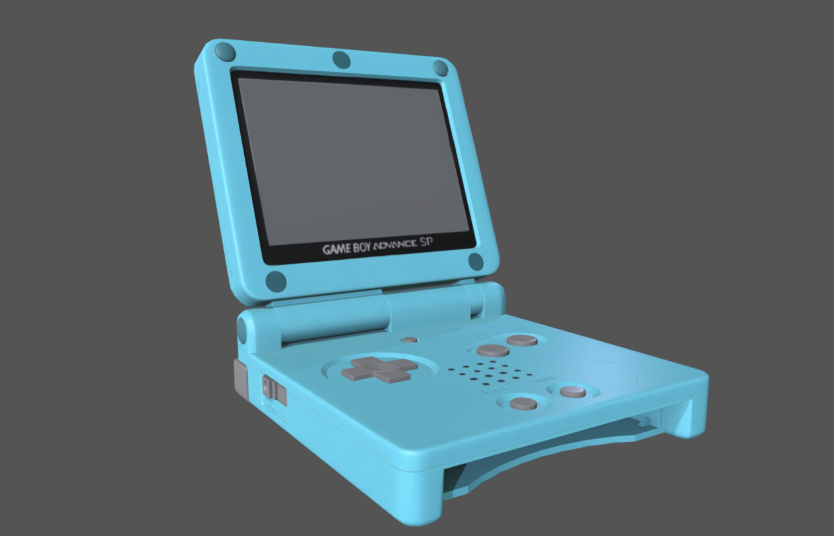ArtStation - Gameboy Advance SP