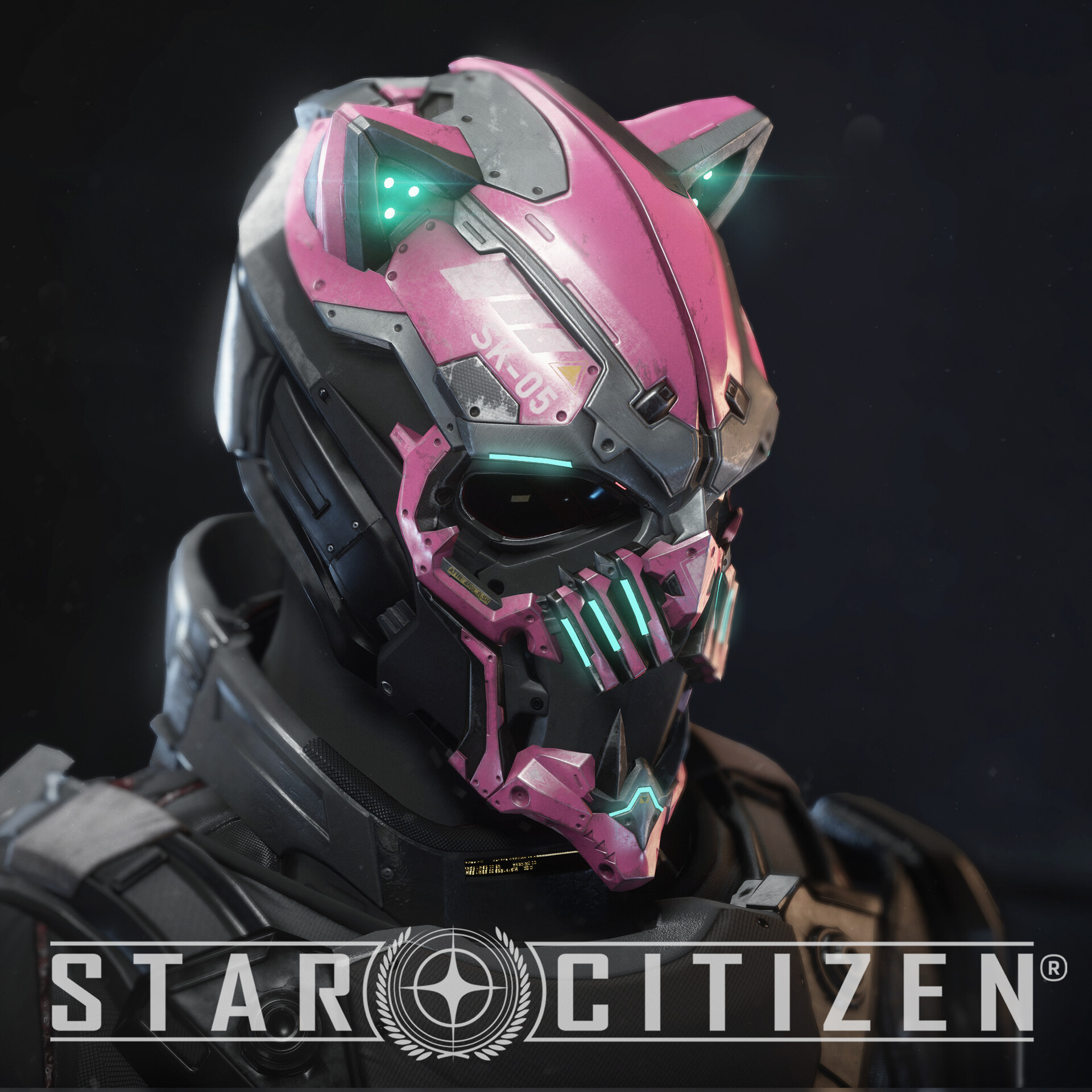 ArtStation - StarKitty Mask - Star Citizen