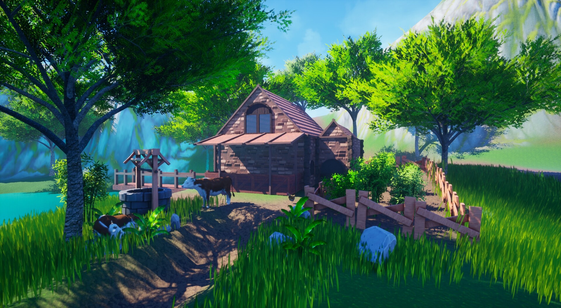 ArtStation - Stylized Farmhouse