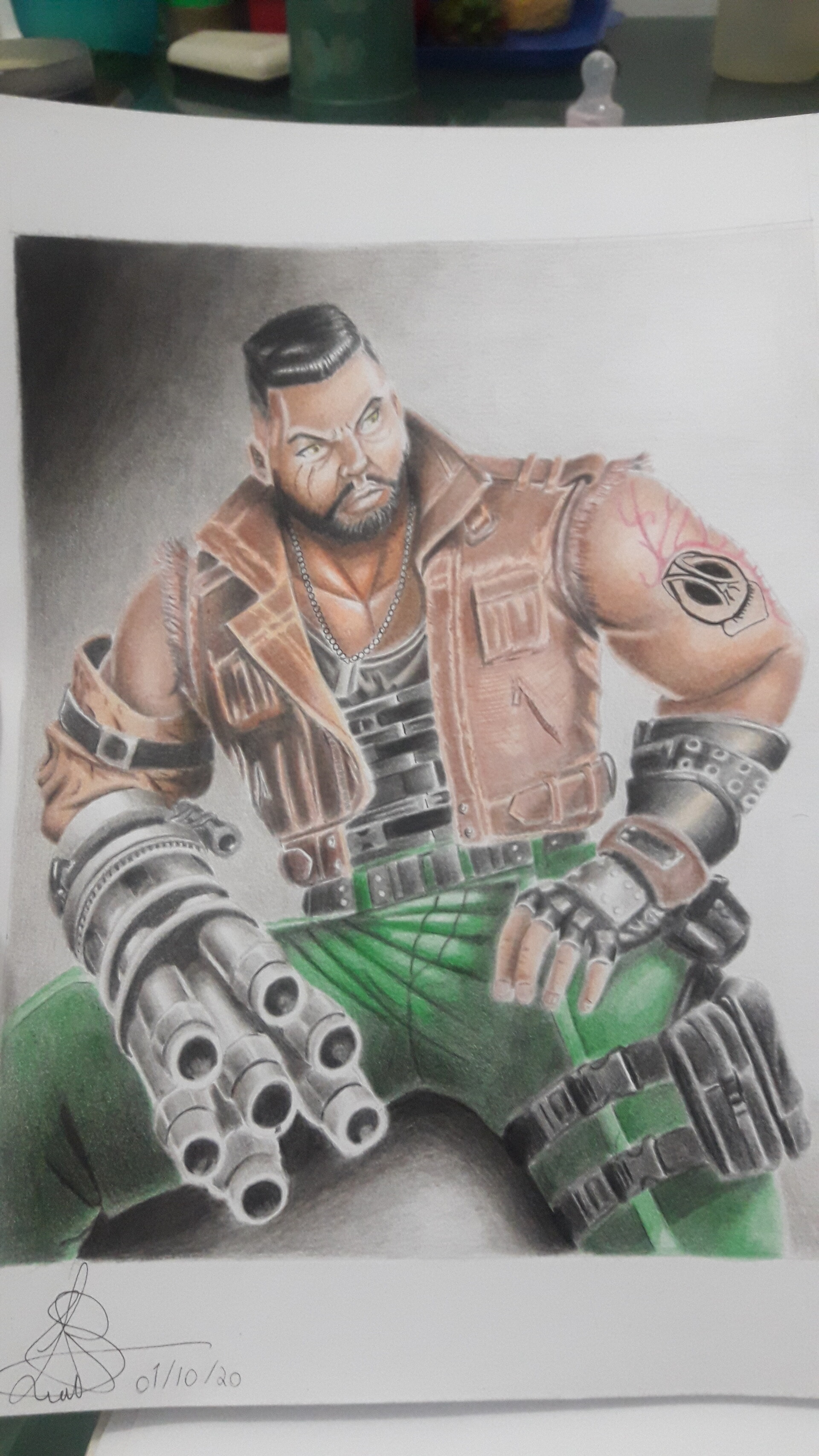 ArtStation - Barret final fantasy 7 remake