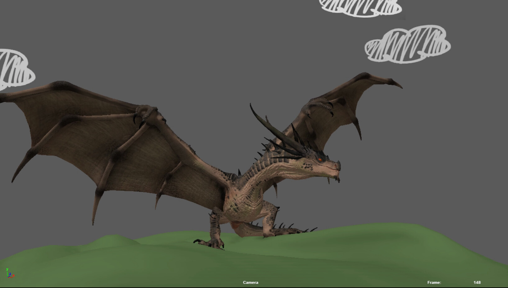 ArtStation - Dragon Landing