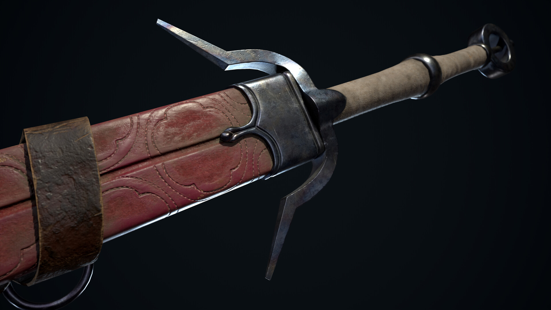 ArtStation - Ciri swords - Steel Sword (Witcher3)