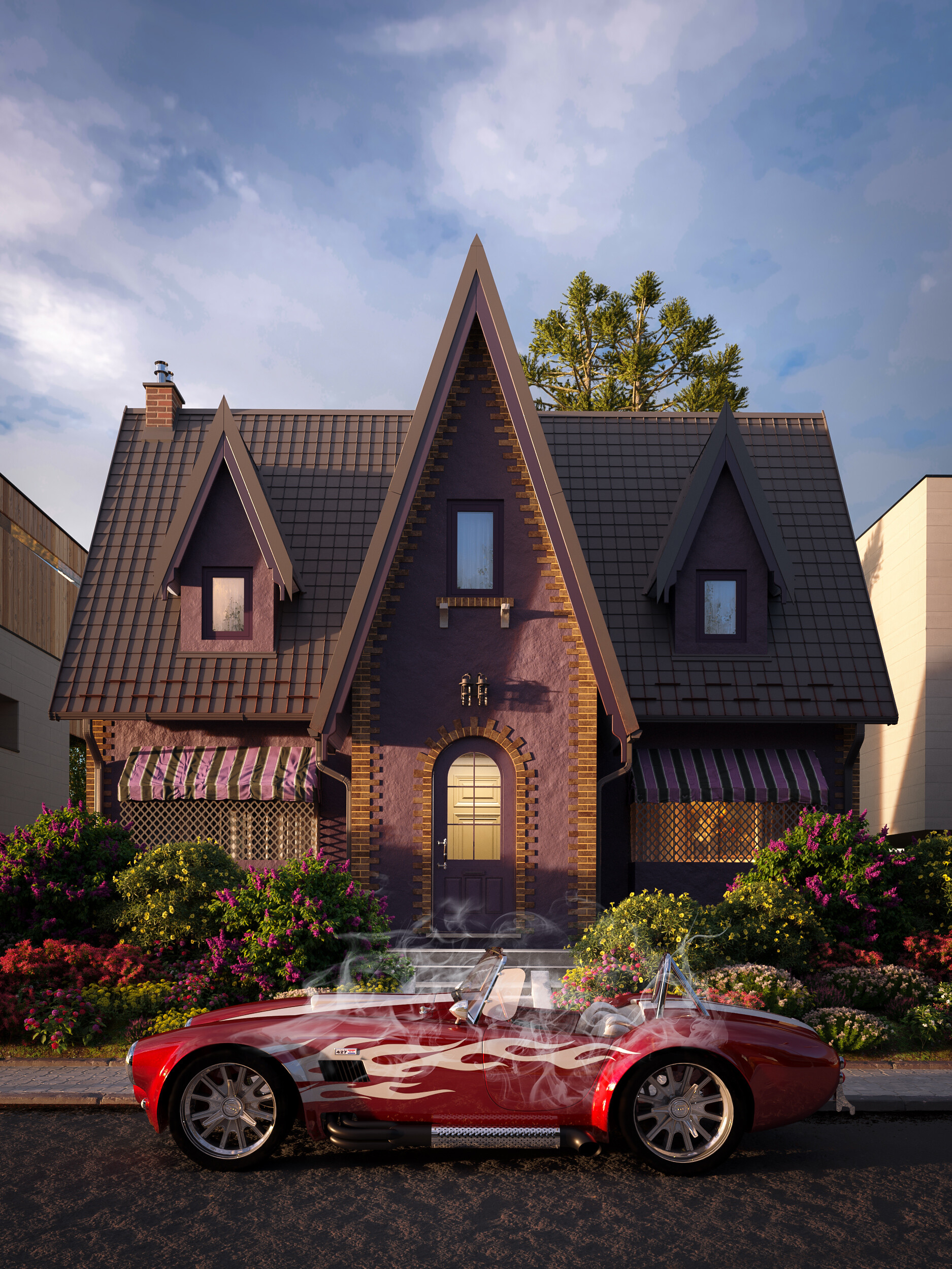 ArtStation - Gothic House