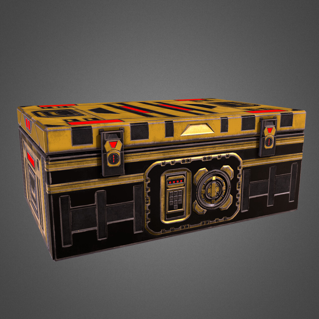 ArtStation - Locked Sci-Fi Box