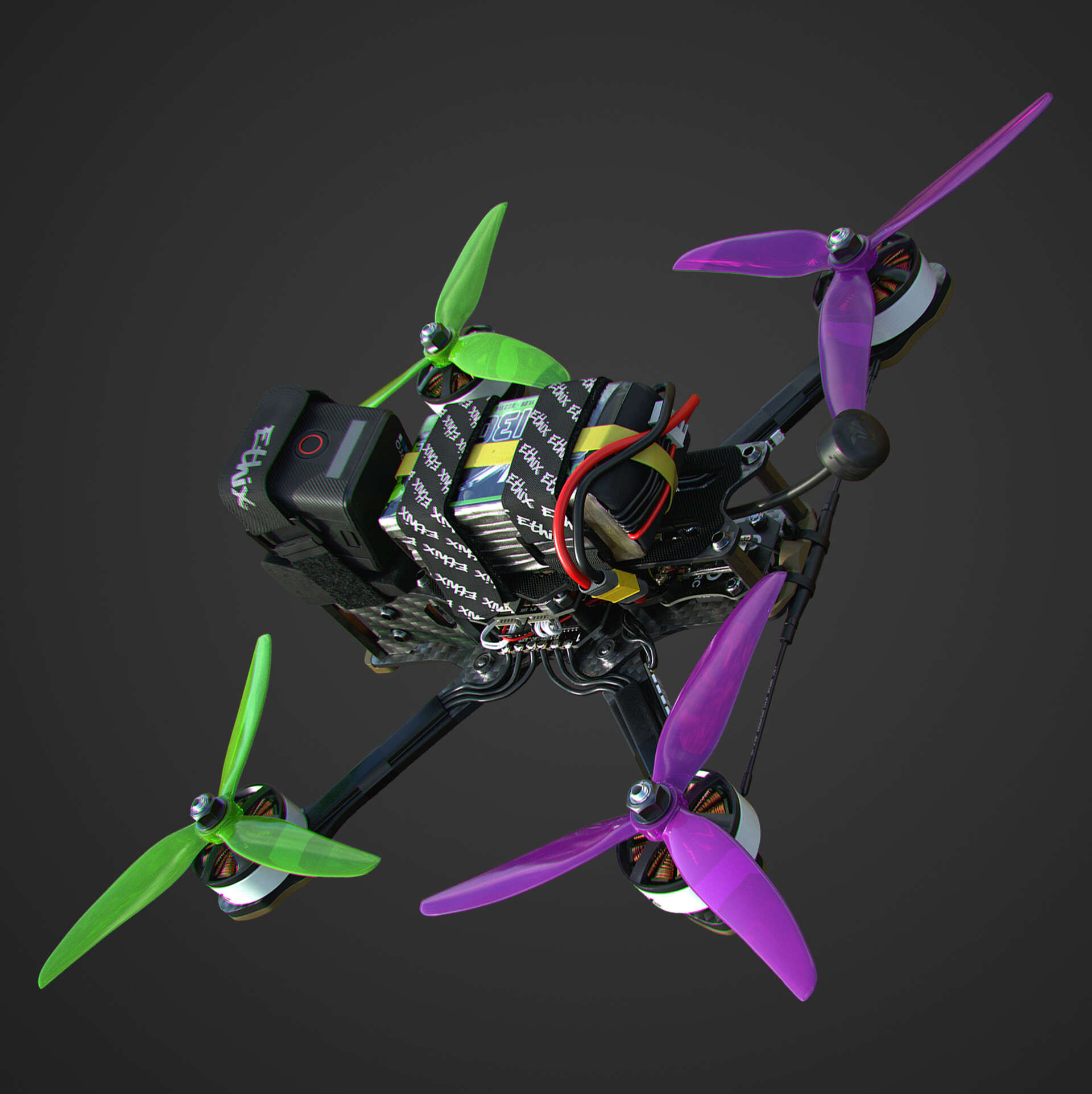 ArtStation - Freestyle RC Drone, Apex 5