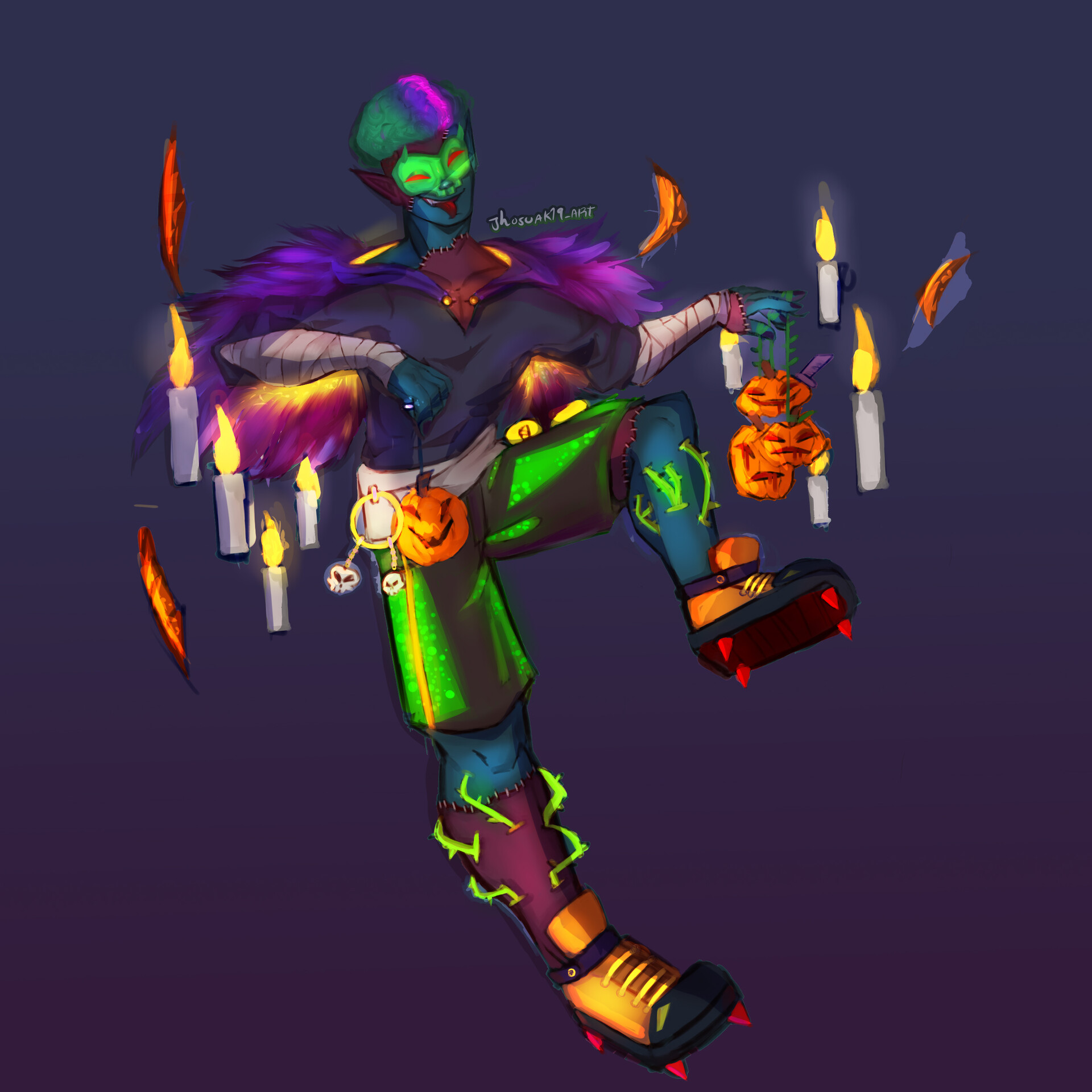 ArtStation - Yo halloween