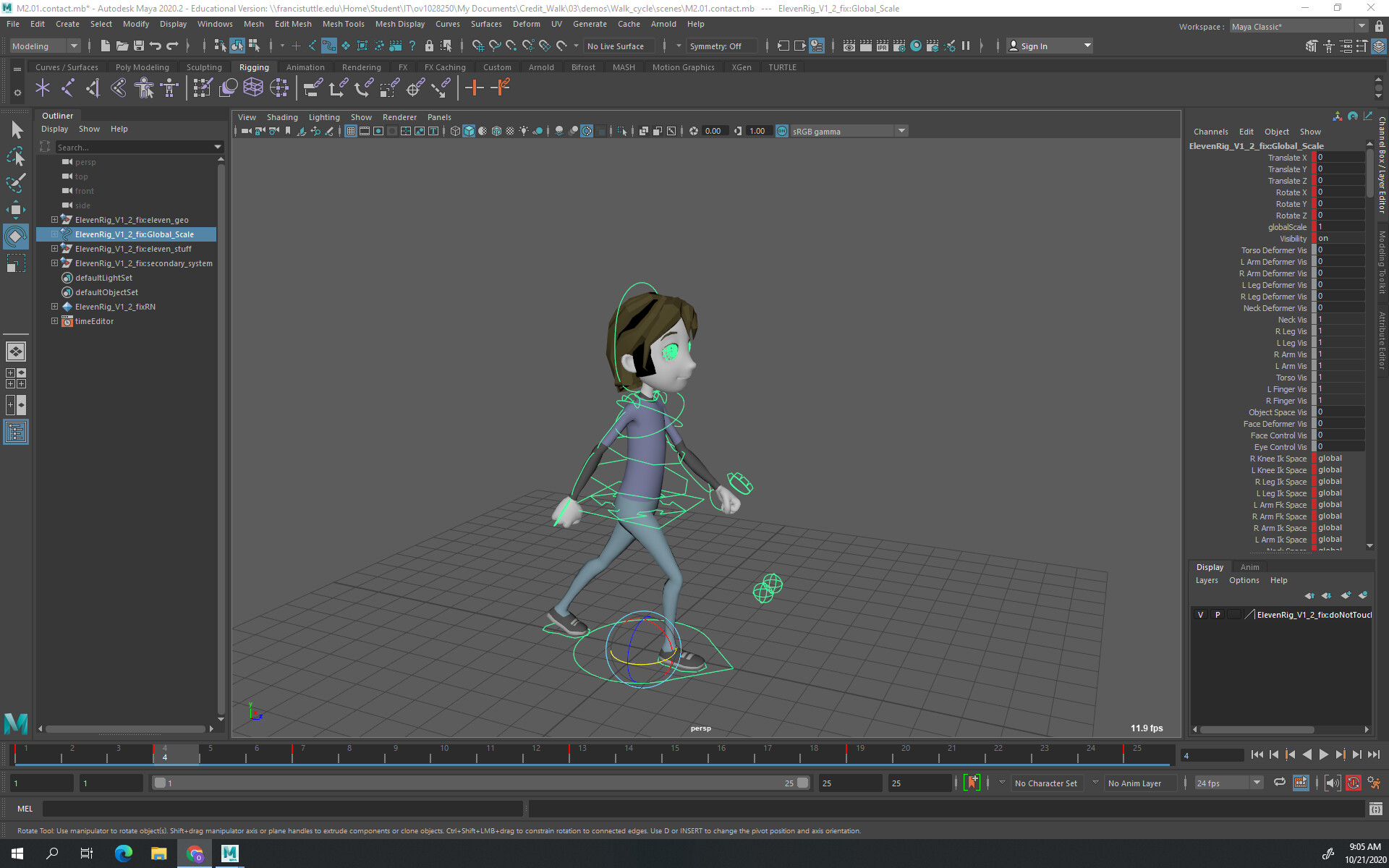 ArtStation - Walk Cycle: 3D Edition