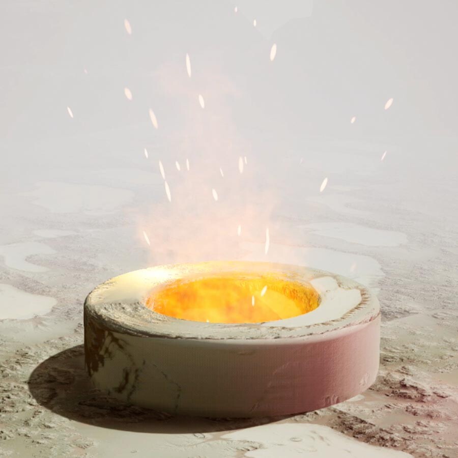 ArtStation - MGFX - Smoke, Alembic, UE4