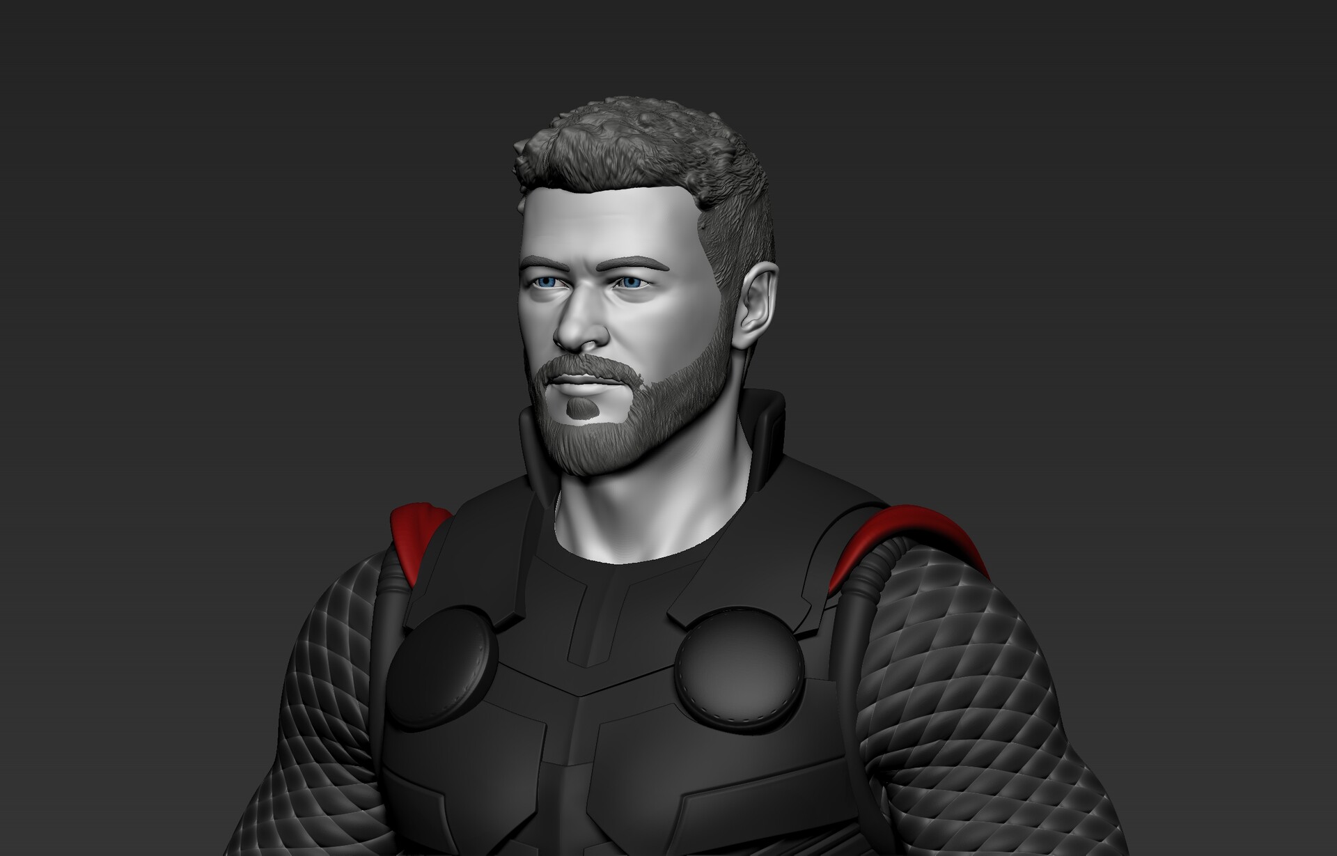 ArtStation - Thor - WIP