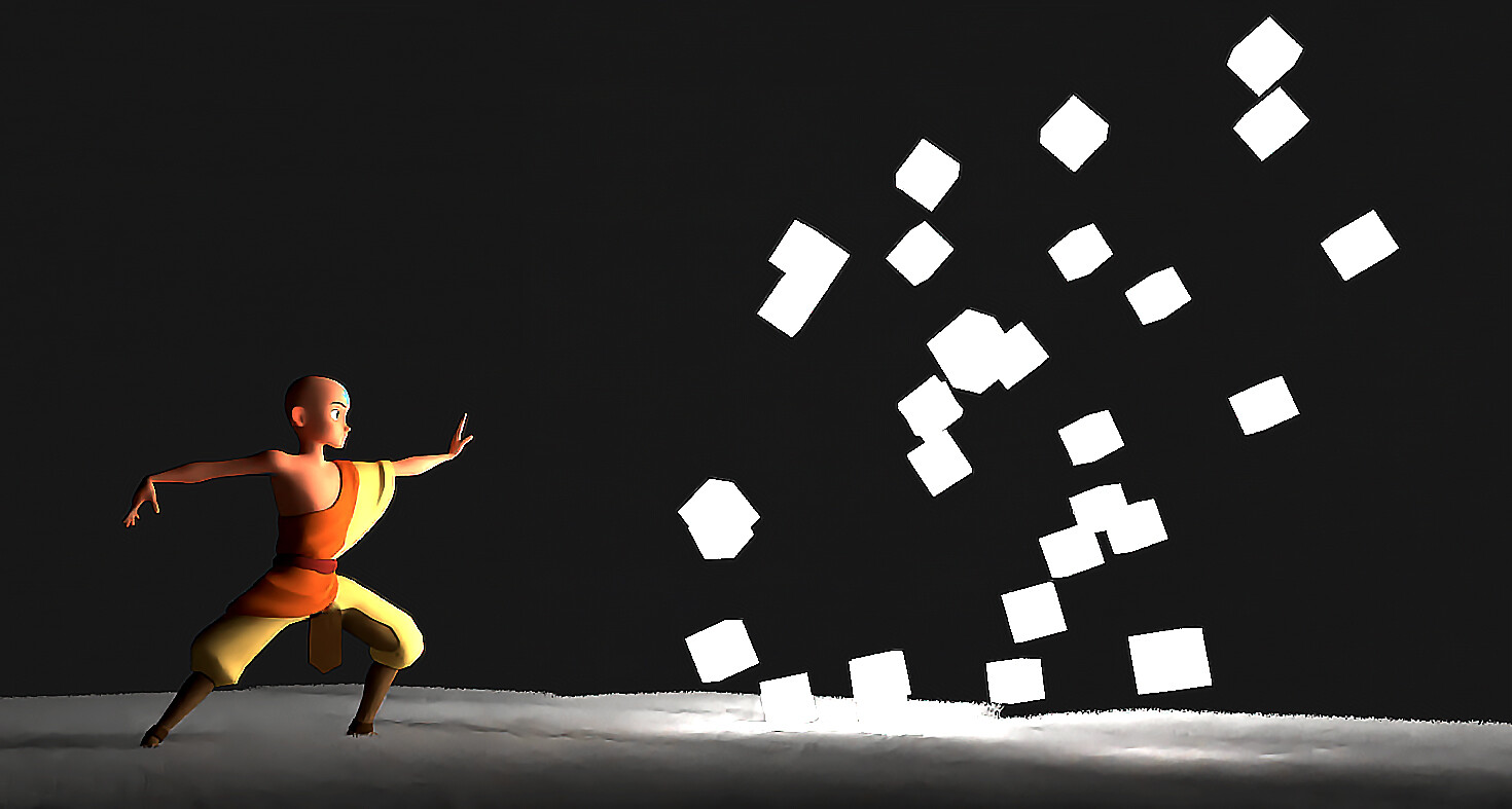 ArtStation - Aang Bending Techniques