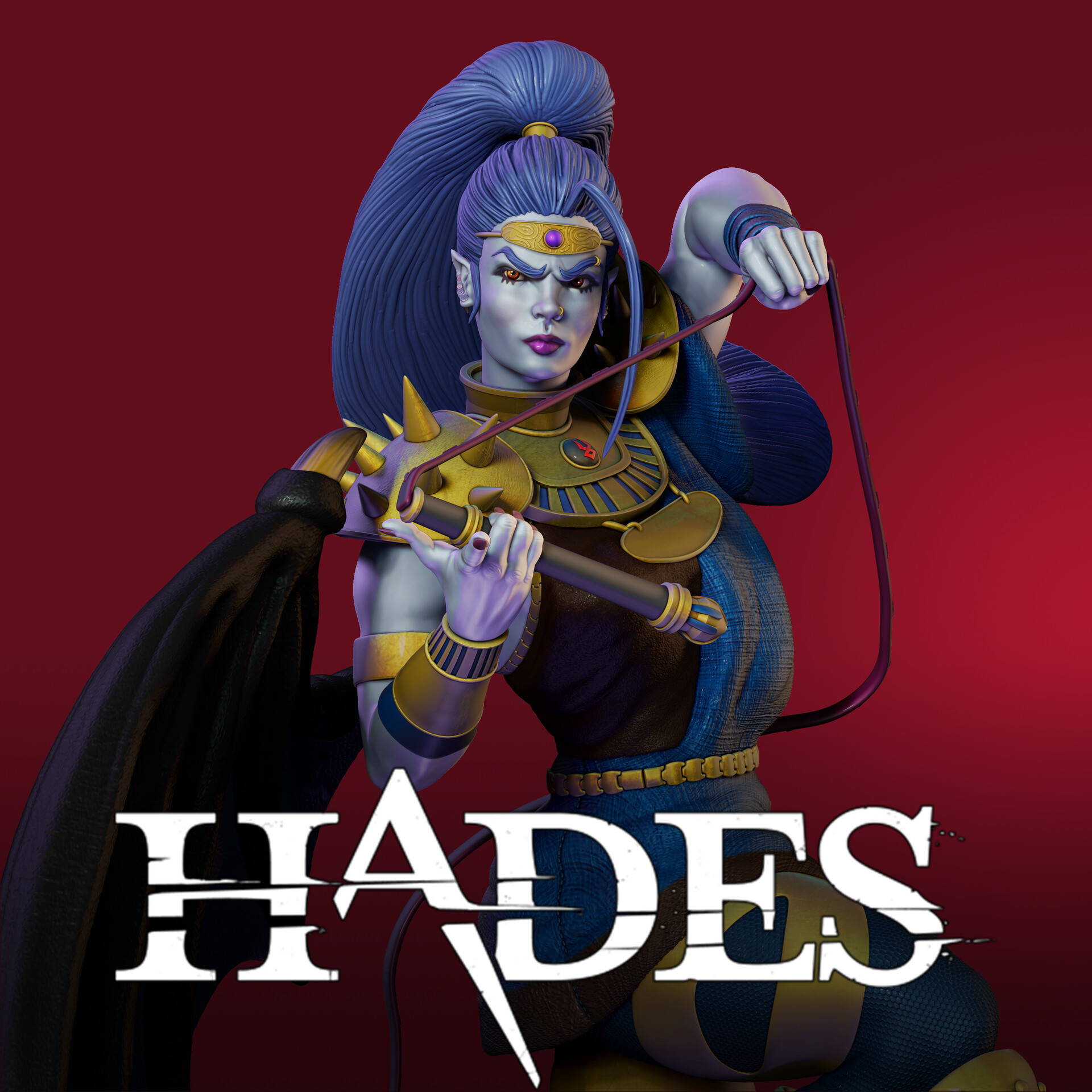 ArtStation - Megaera from Hades Game