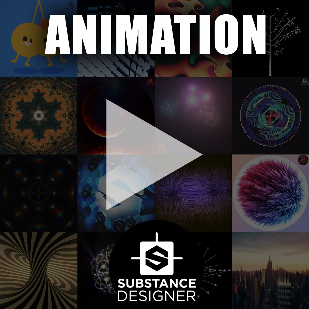 ArtStation - A collection of Substance Designer animations