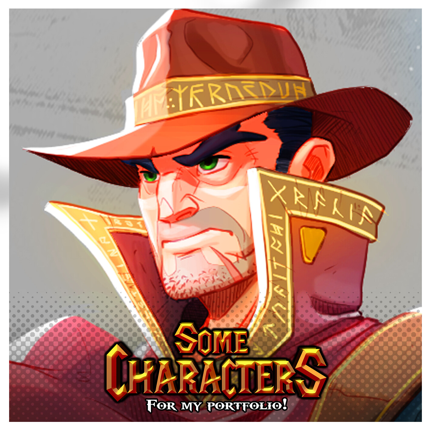 ArtStation - Cowboy Wizard