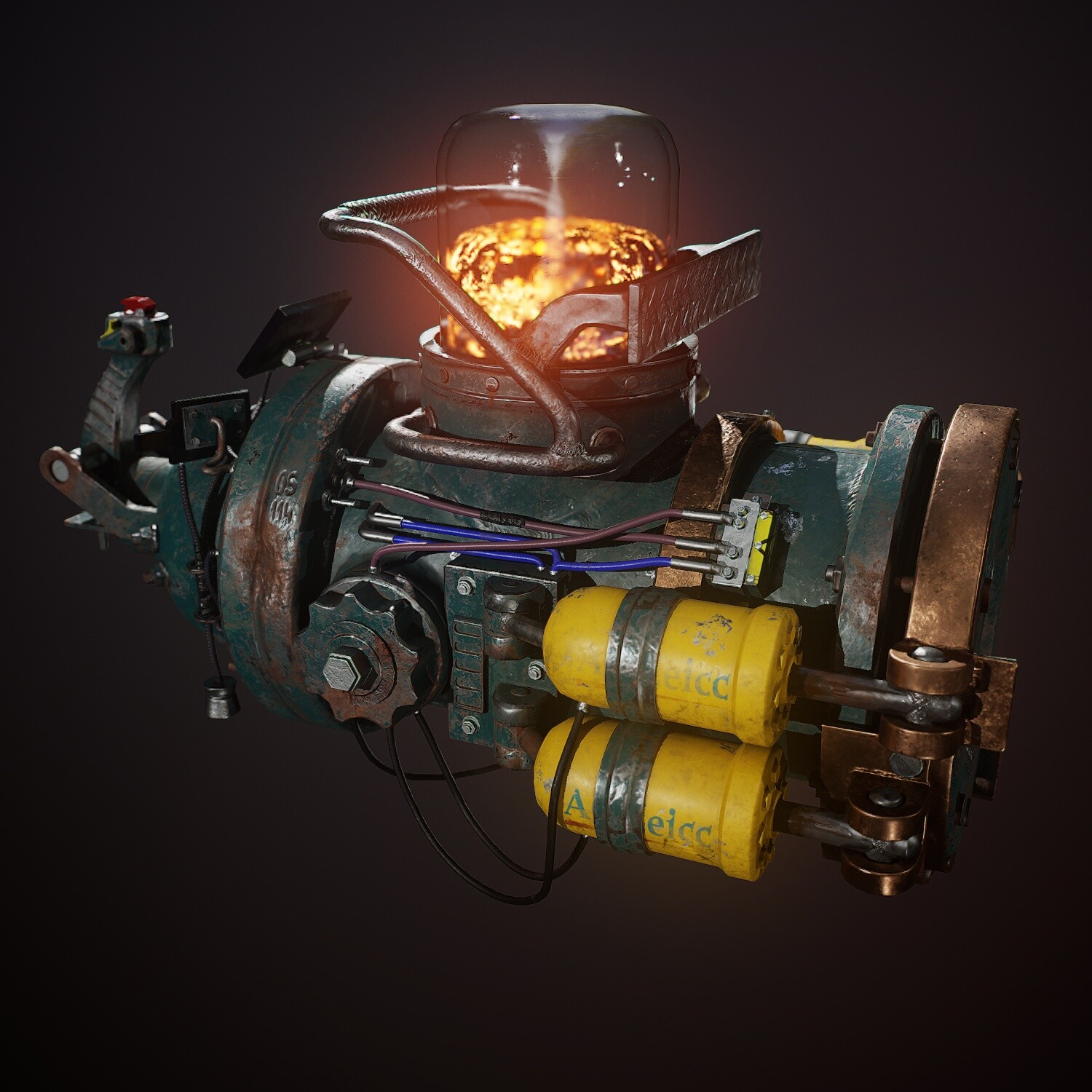 ArtStation - Junker Gun - realtime asset