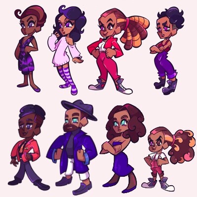 ArtStation - Magical Space Adventure Character Design