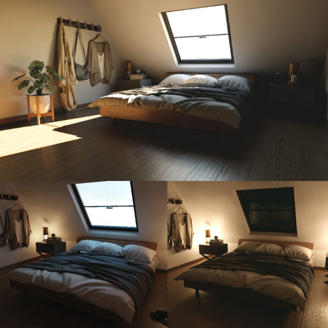 ArtStation - Archviz bedroom