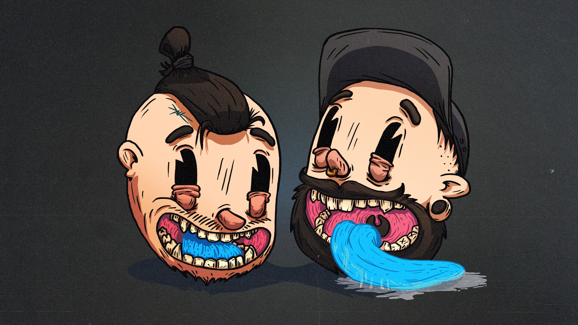 ArtStation - Intro Animation: Heads