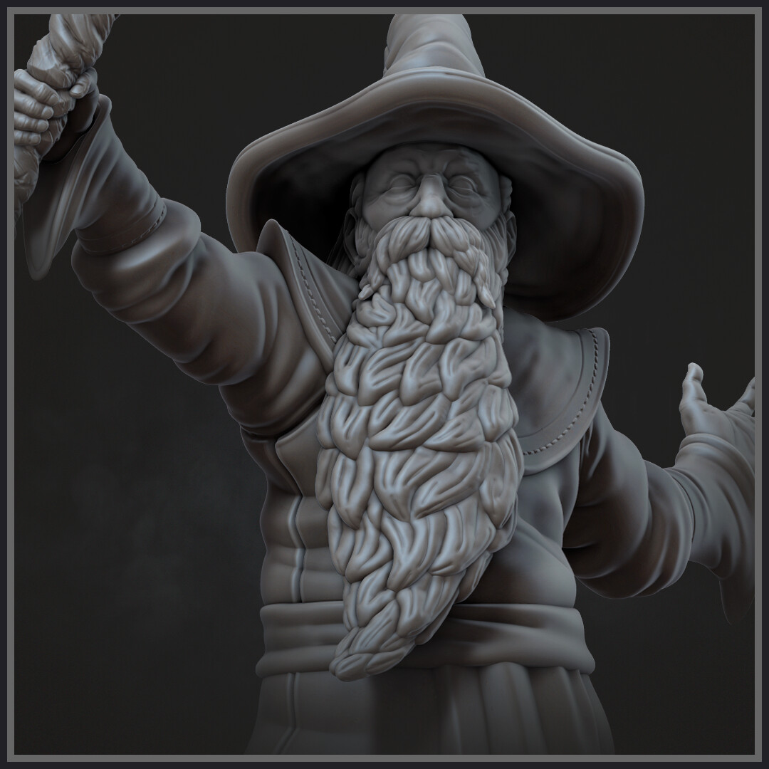 ArtStation - Mage - Miniature