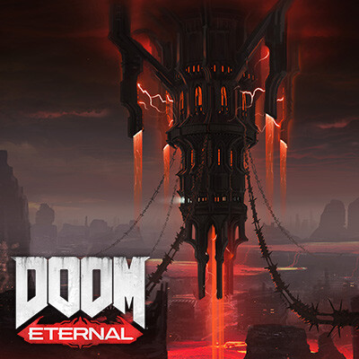 ArtStation - DOOM Eternal - Hell On Earth Citadel
