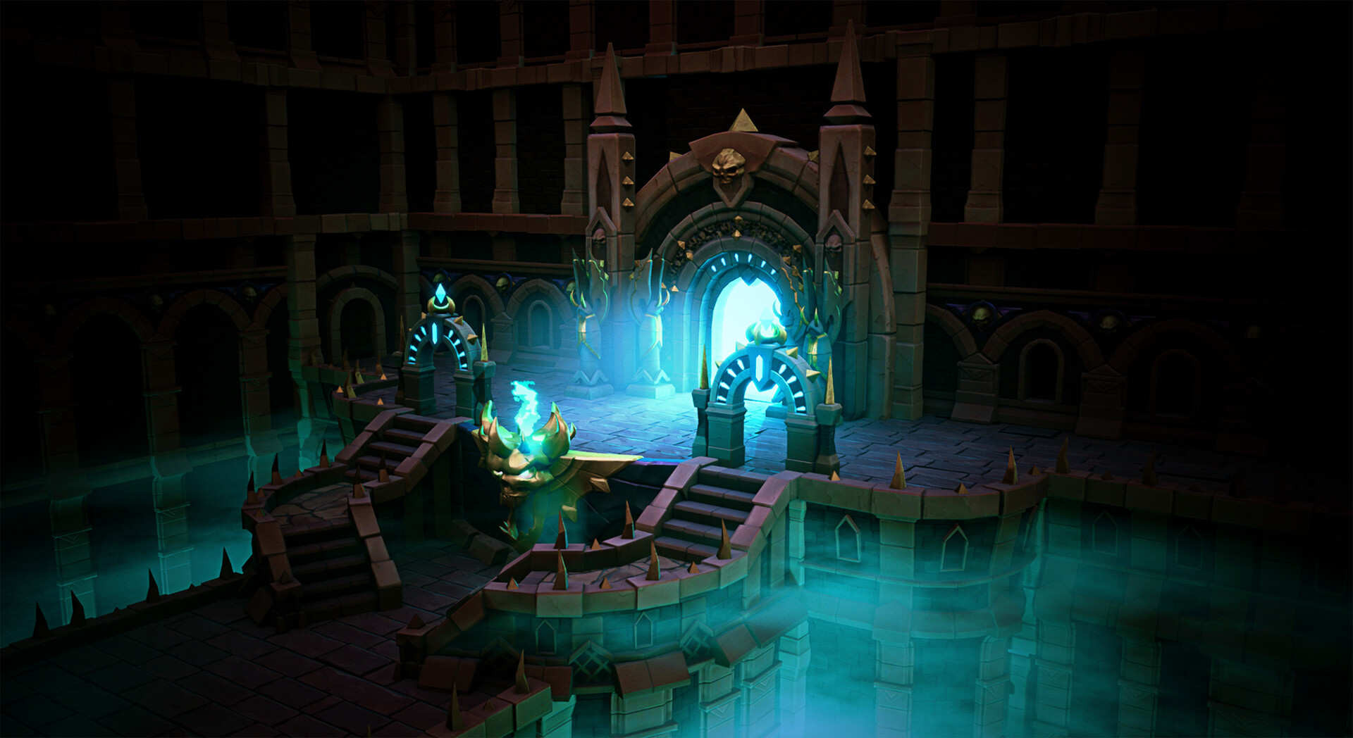 ArtStation - Modular Stylized Dungeon
