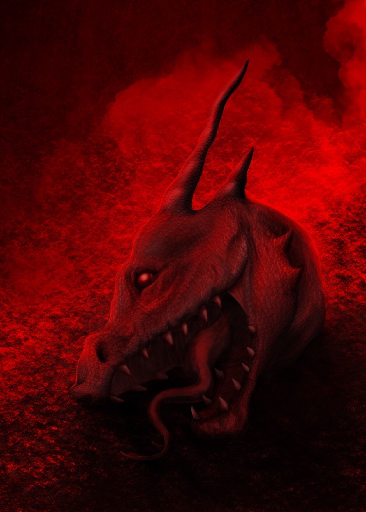 ArtStation - Beheaded dragon