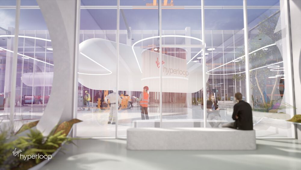 ArtStation - Virgin - HYPERLOOP Scene Design