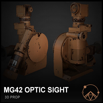 ArtStation - MG42 Tripod Optic Sights