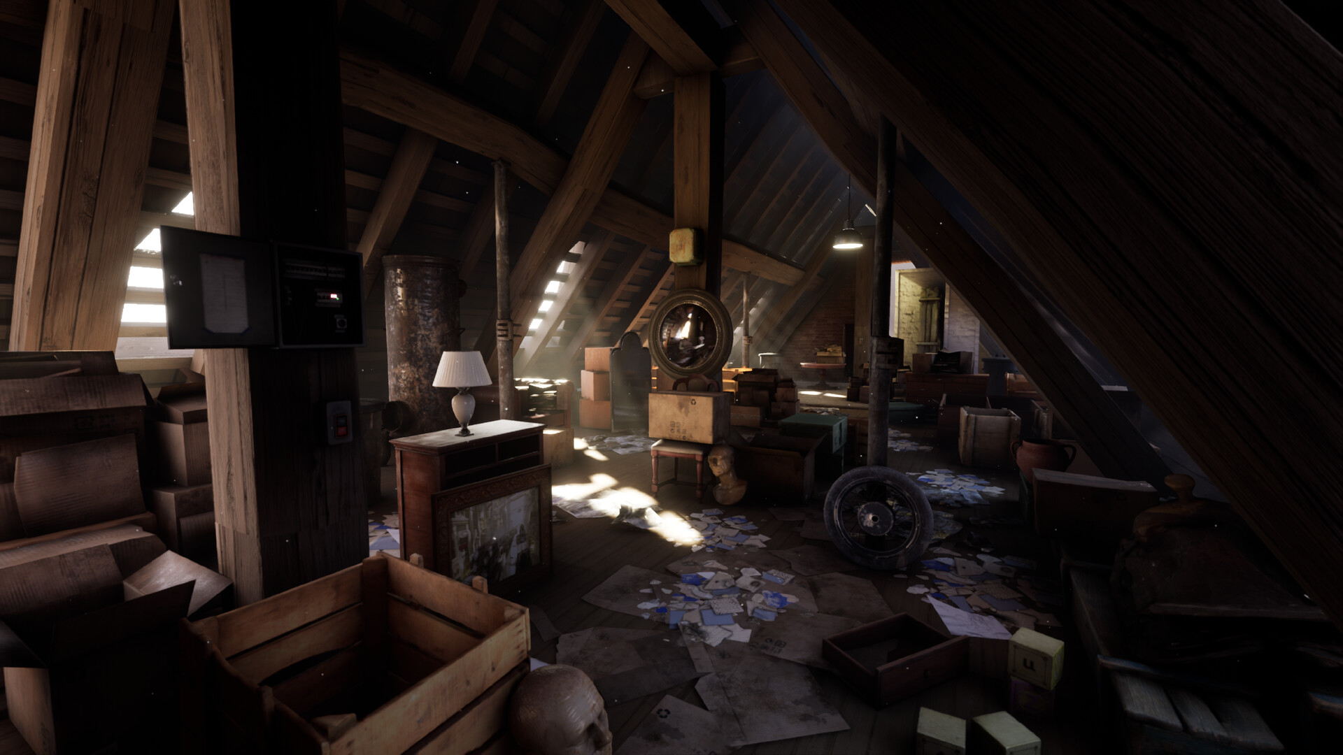 ArtStation - My Dreamed old Attic!