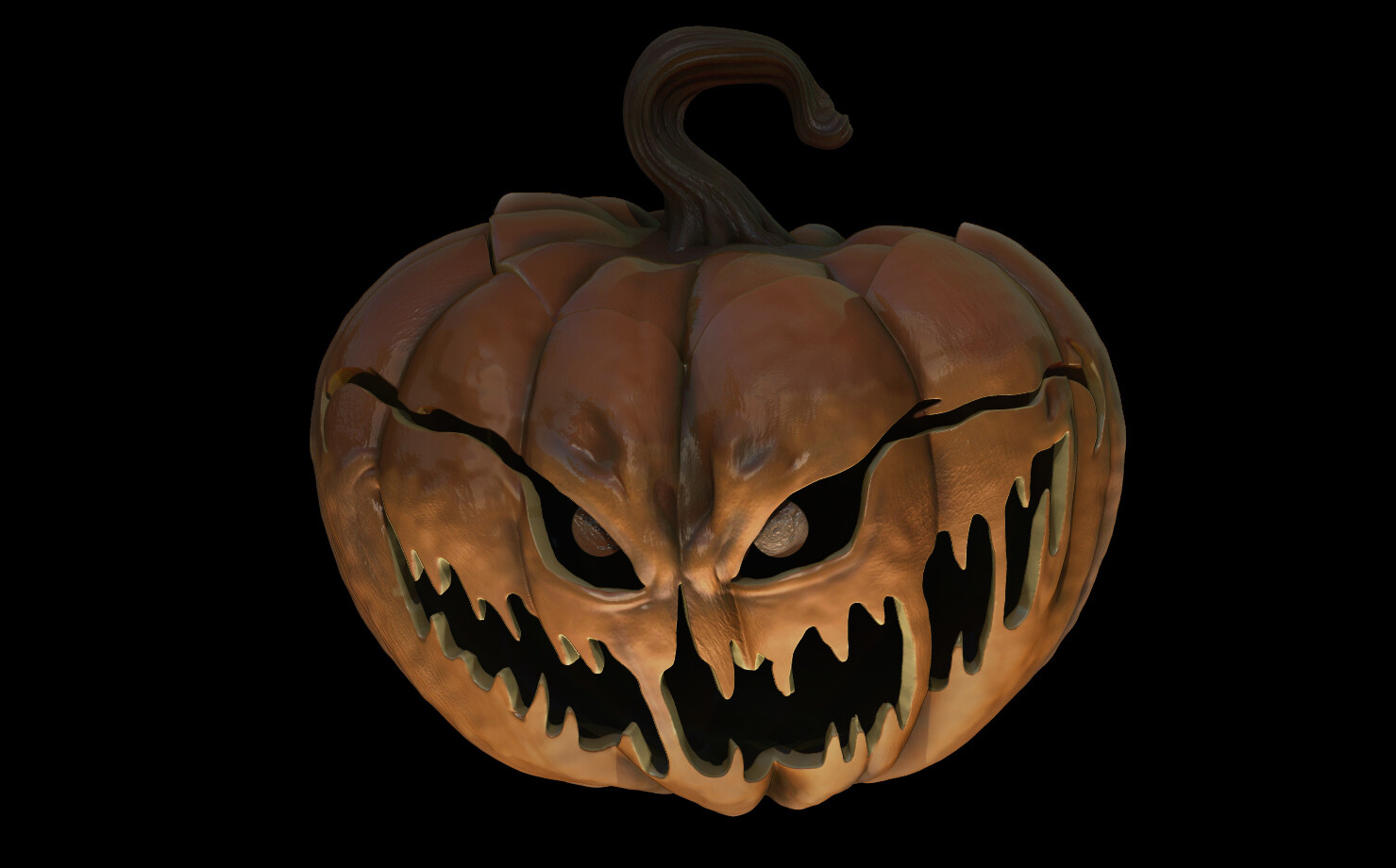 ArtStation - Halloween Jack O Lantern
