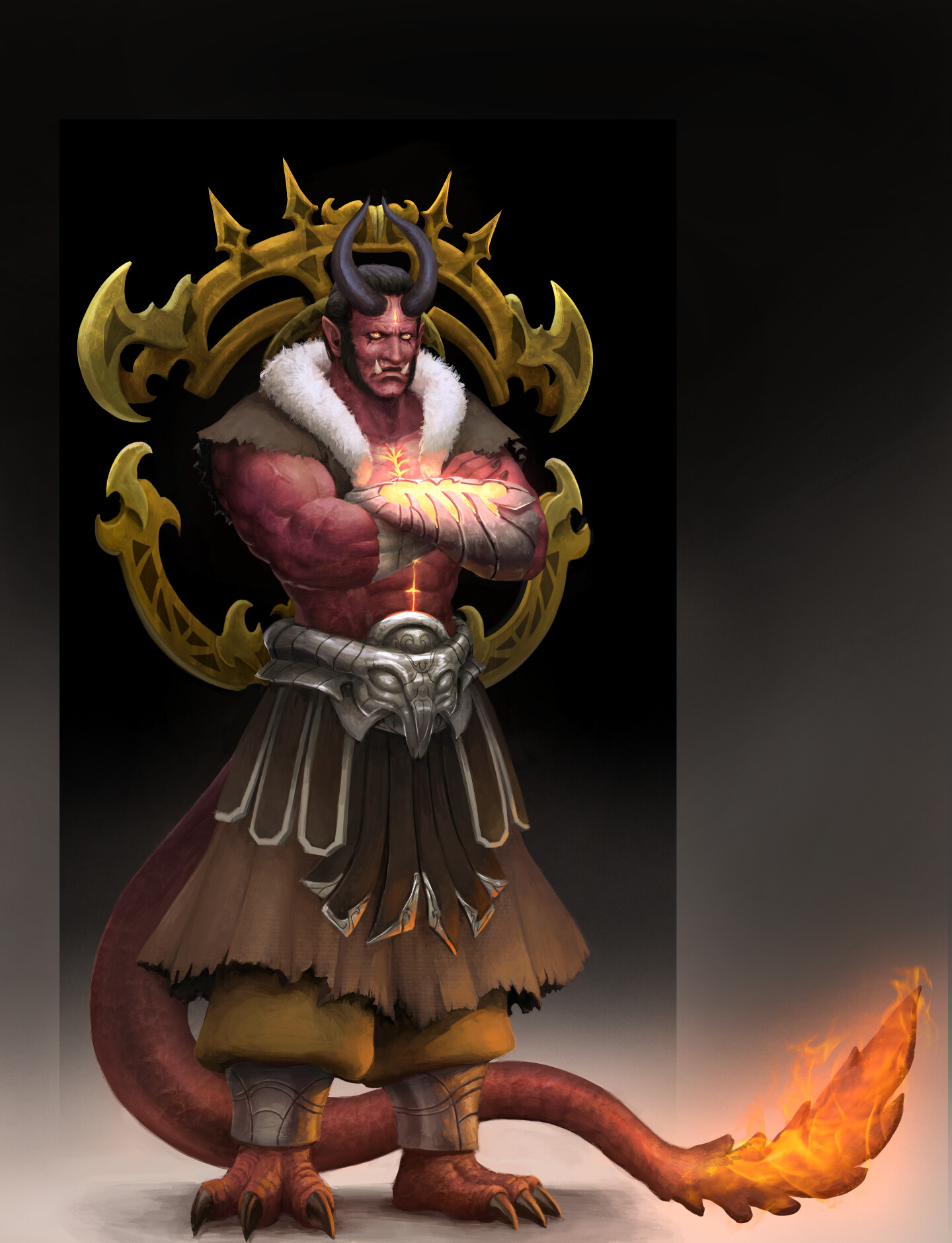 ArtStation - Demon Character