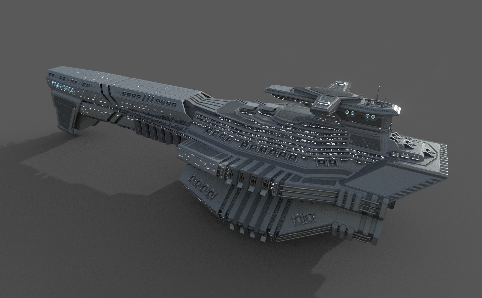 ArtStation - Executioner Class Battleship