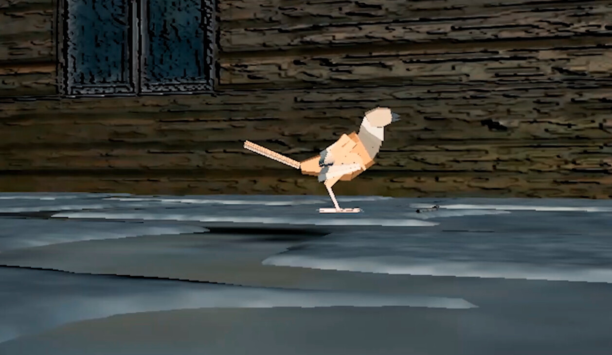 ArtStation - Boxy Bird