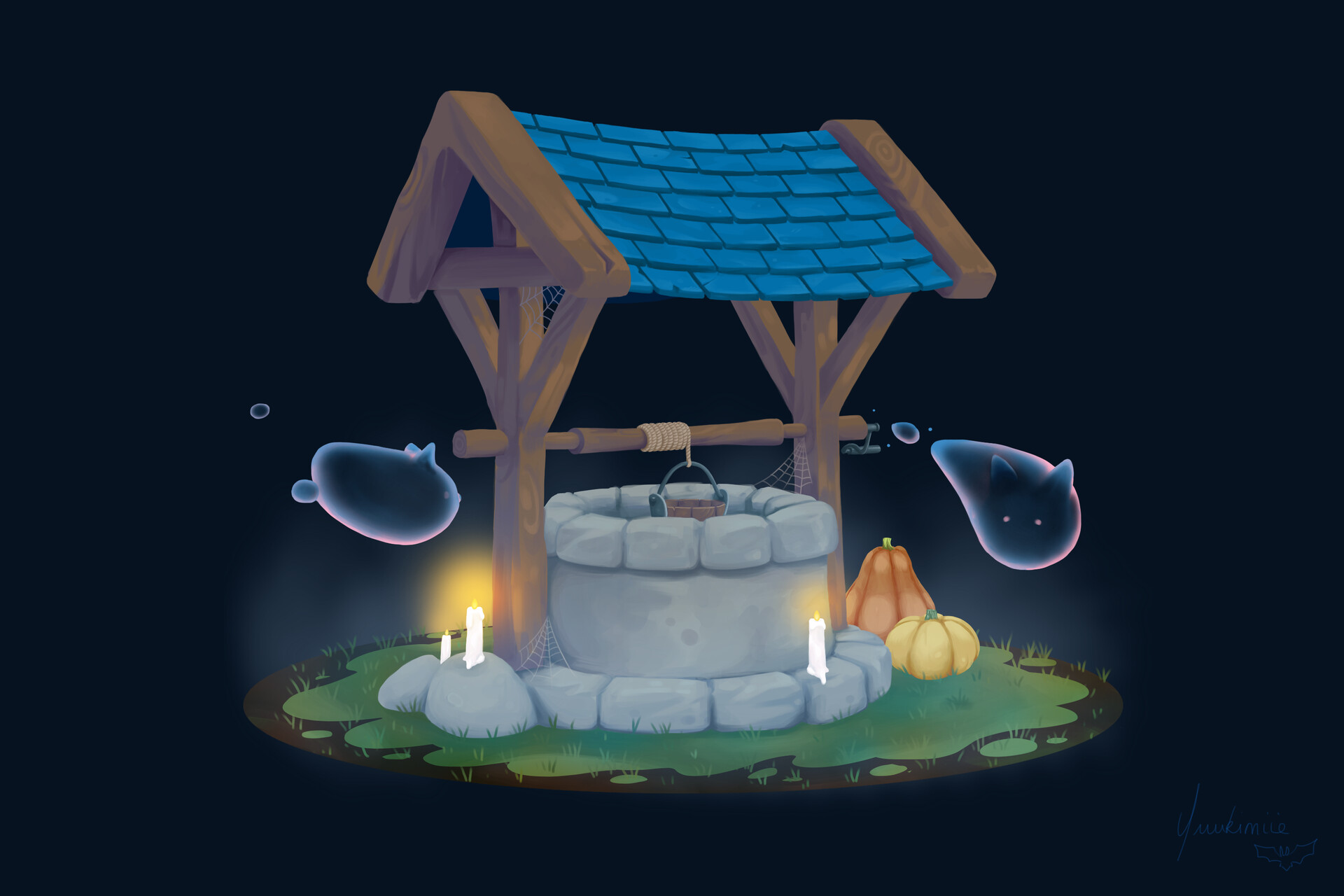 ArtStation - A Spooky Well