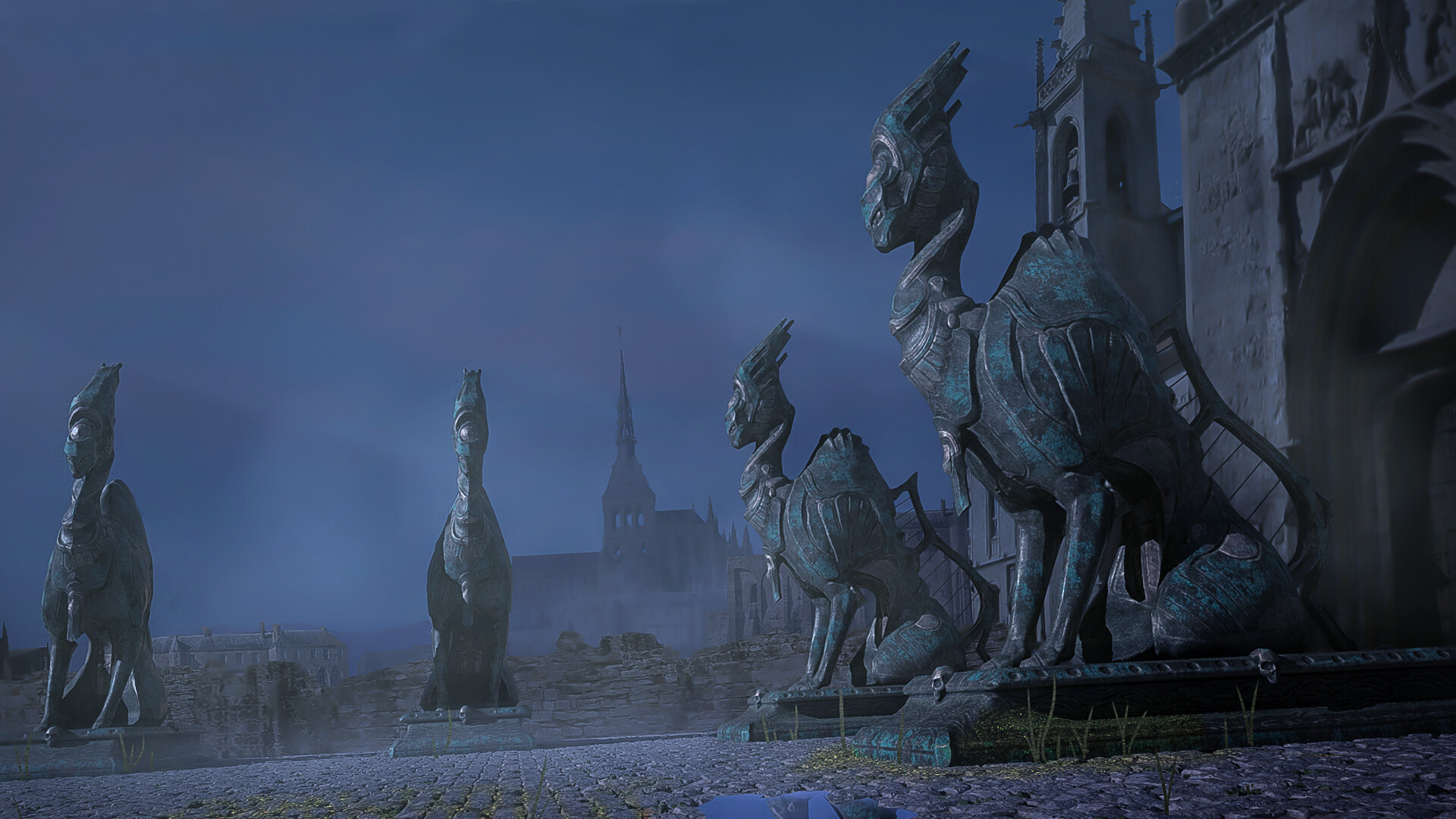 ArtStation - Creature Statue