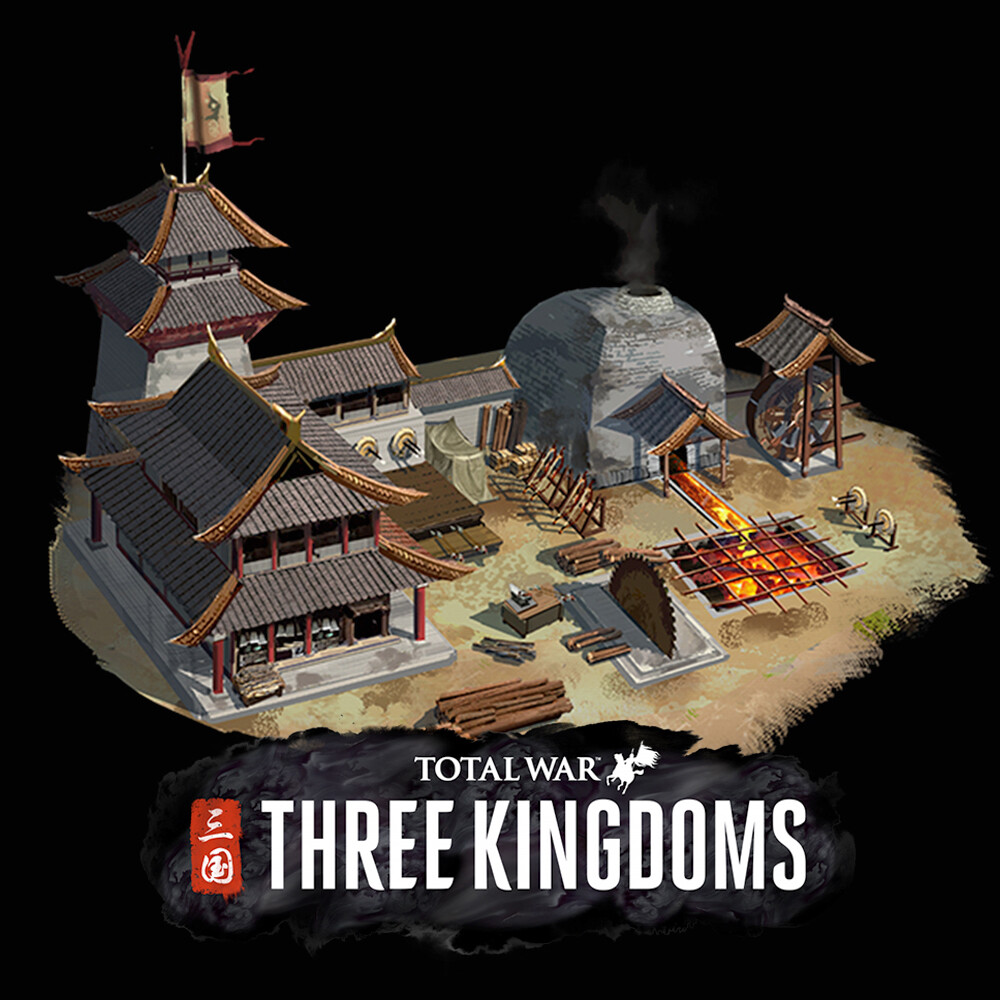 ArtStation - Total War: THREE KINGDOMS building concepts
