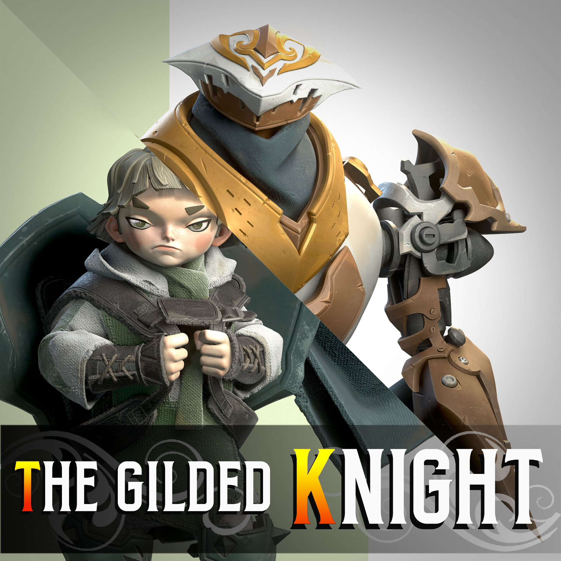 ArtStation - Gilded Knight