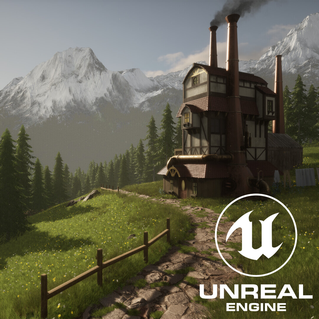 ArtStation - 3D Environment - Unreal Engine 4