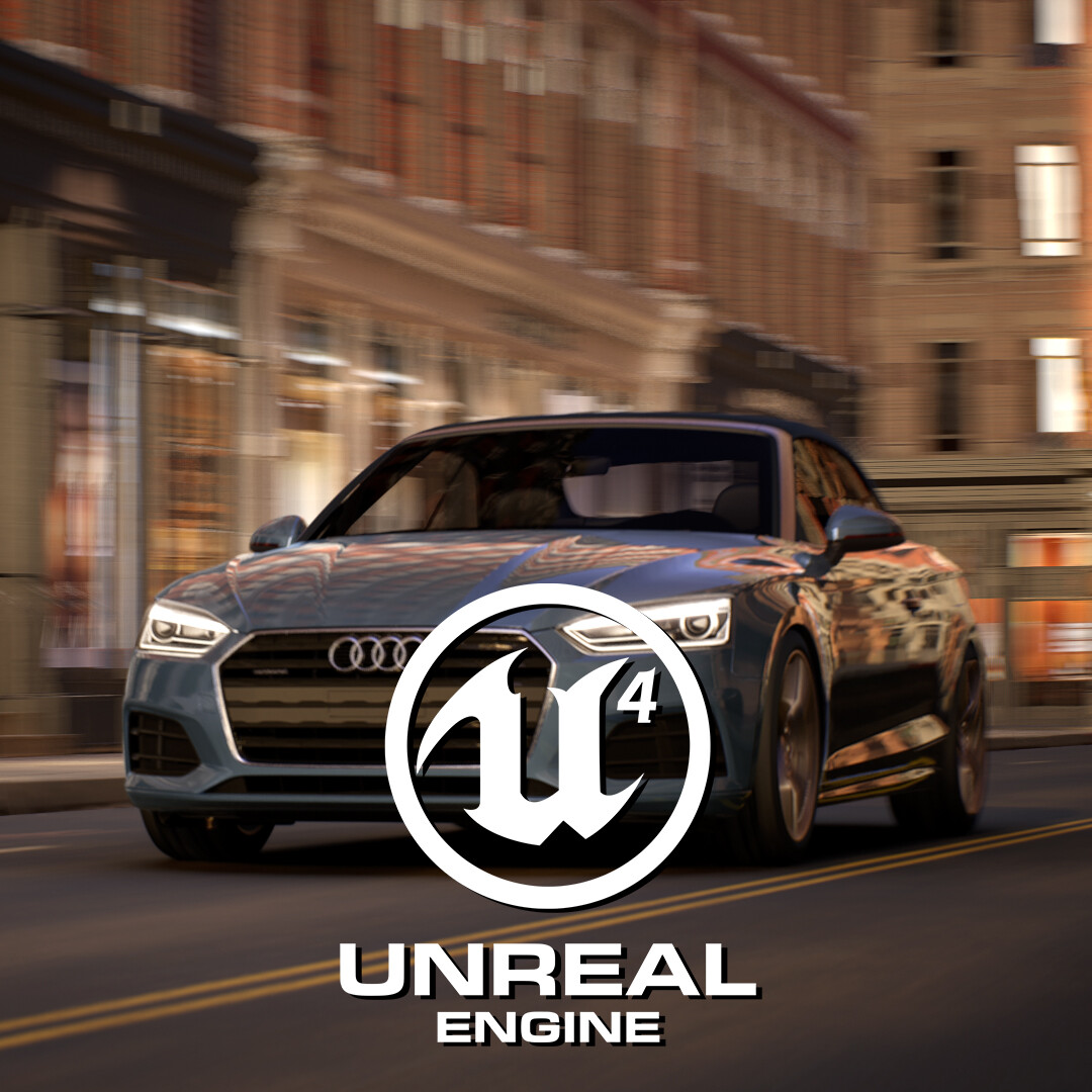 ArtStation - RTX Automotive Environment - Unreal Engine