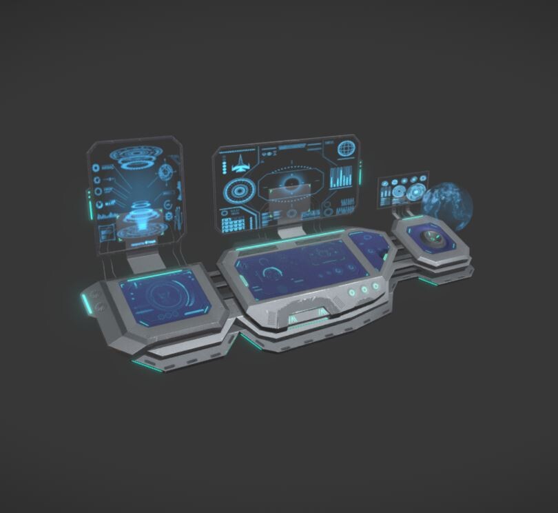 ArtStation - Sci-Fi Panels - With Animation