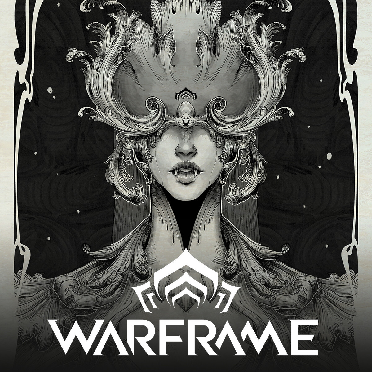 ArtStation - Vampire lotus / Tennotober 2020 Prex Card / Warframe