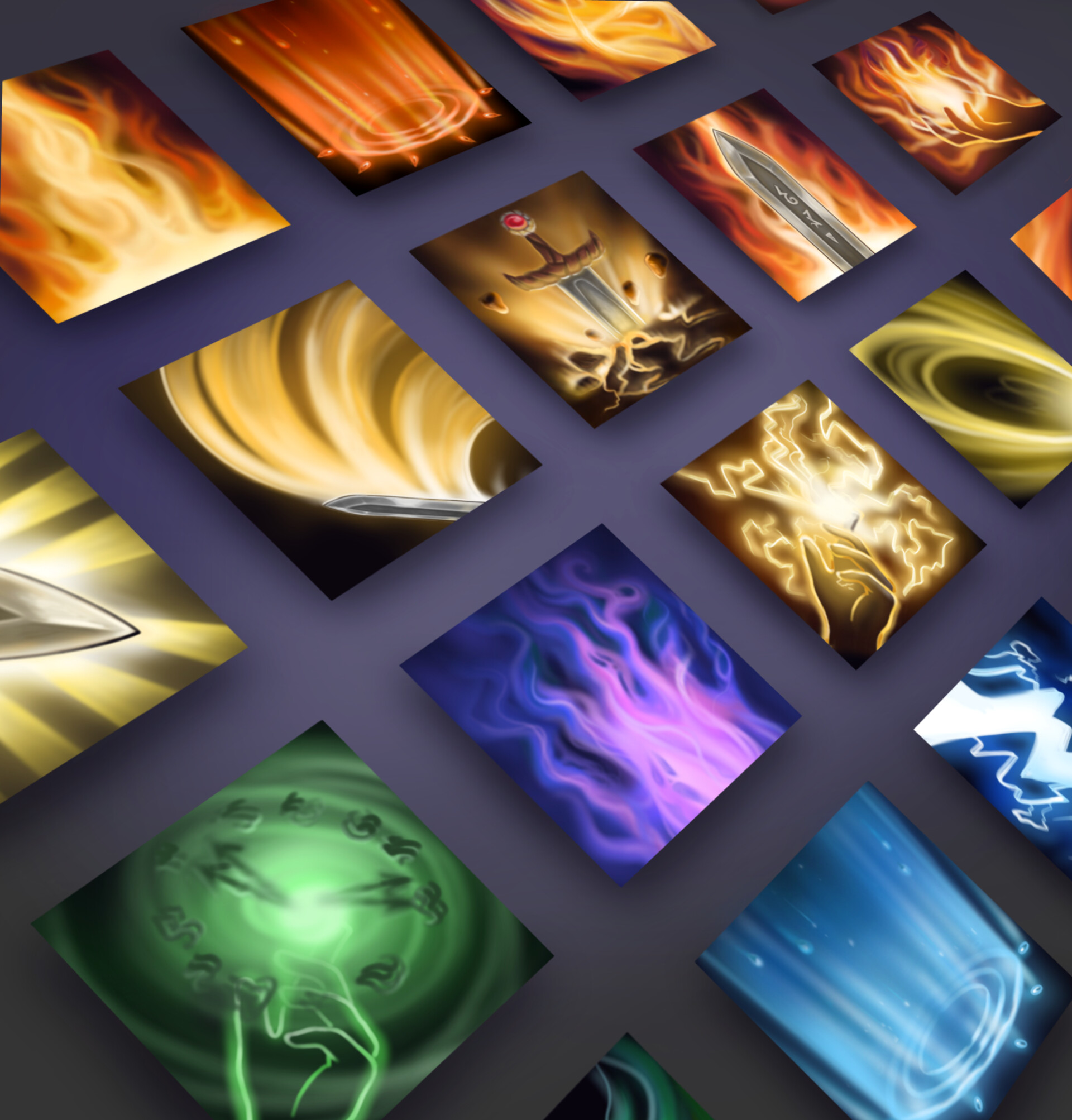 ArtStation - Ability Icons UI