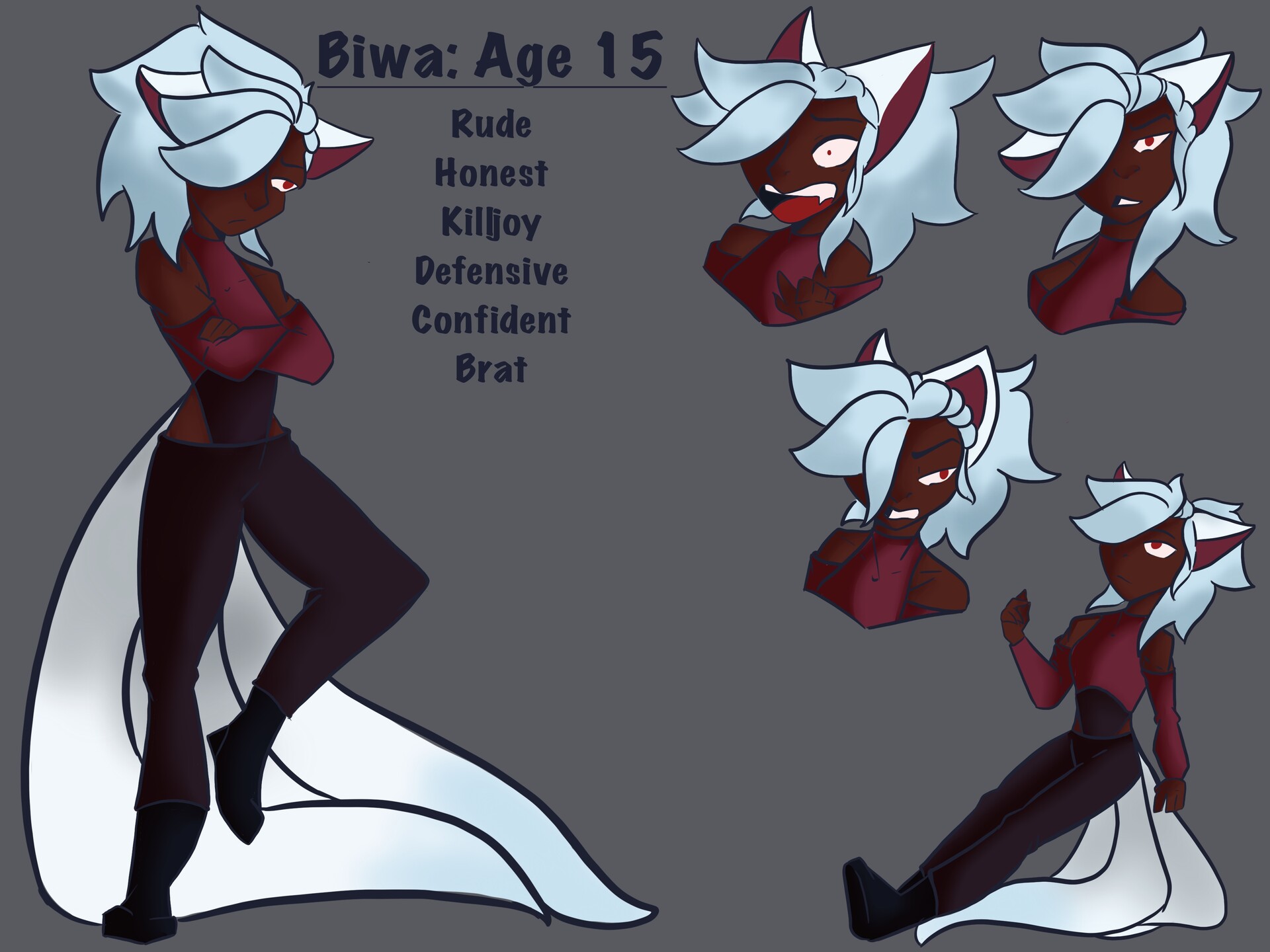 ArtStation - Character design: Biwa